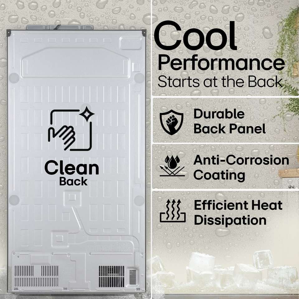 LG 650 L Frost Free Side by Side Convertible Refrigerator with Smart ...
