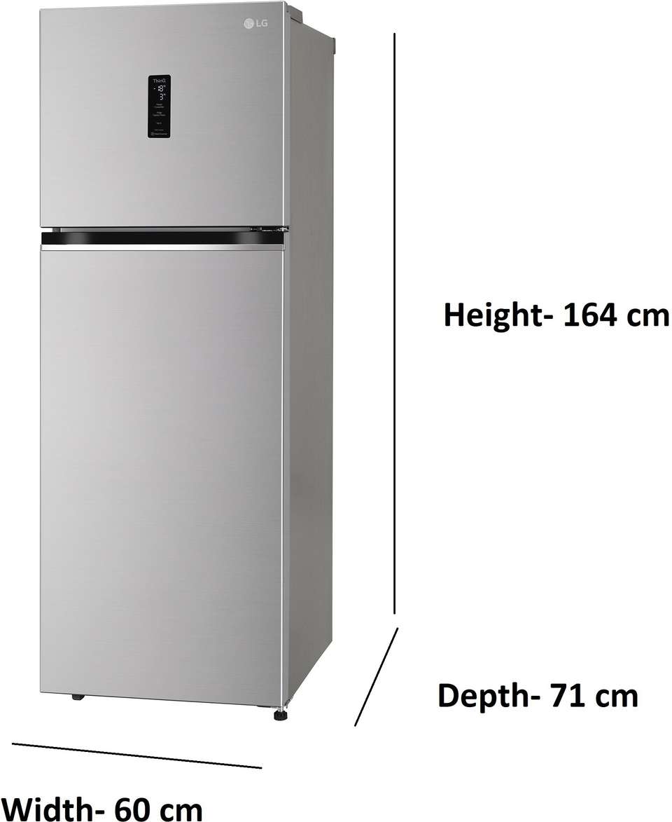 LG 322 L Frost Free Double Door 2 Star Convertible Refrigerator Online ...