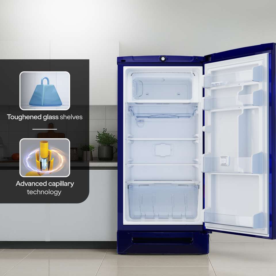 Godrej 185 L Direct Cool Single Door 5 Star Refrigerator with with ...