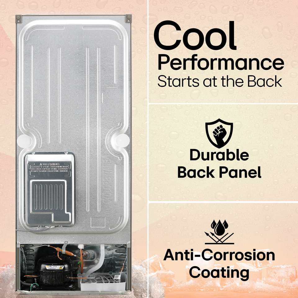 LG 240 L Frost Free Double Door 3 Star Convertible Refrigerator with ...