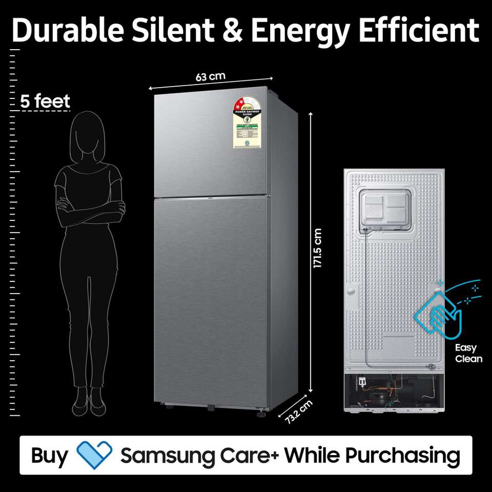 Samsung 330 L Frost Free Double Door 2 Star Convertible Refrigerator ...