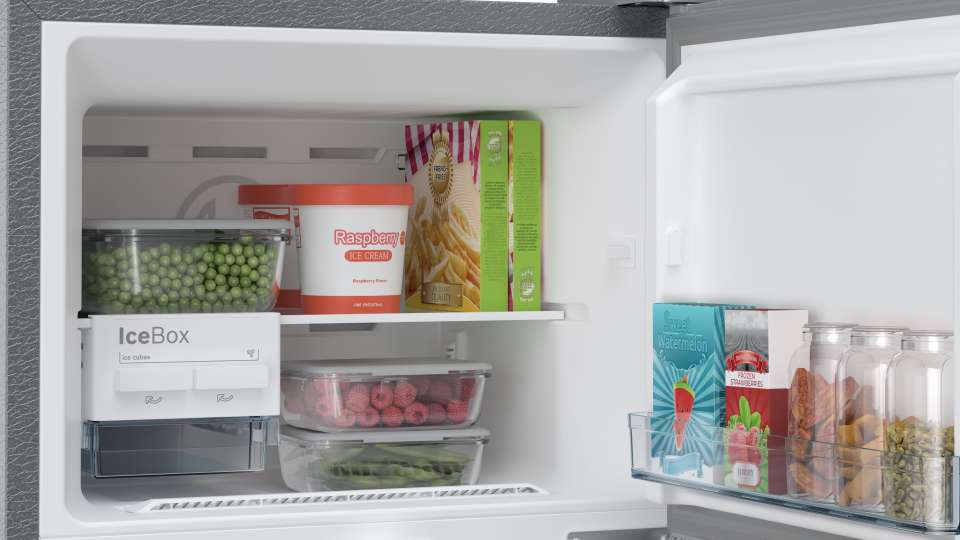 BOSCH 243 L Frost Free Double Door 3 Star Refrigerator with Inverter ...