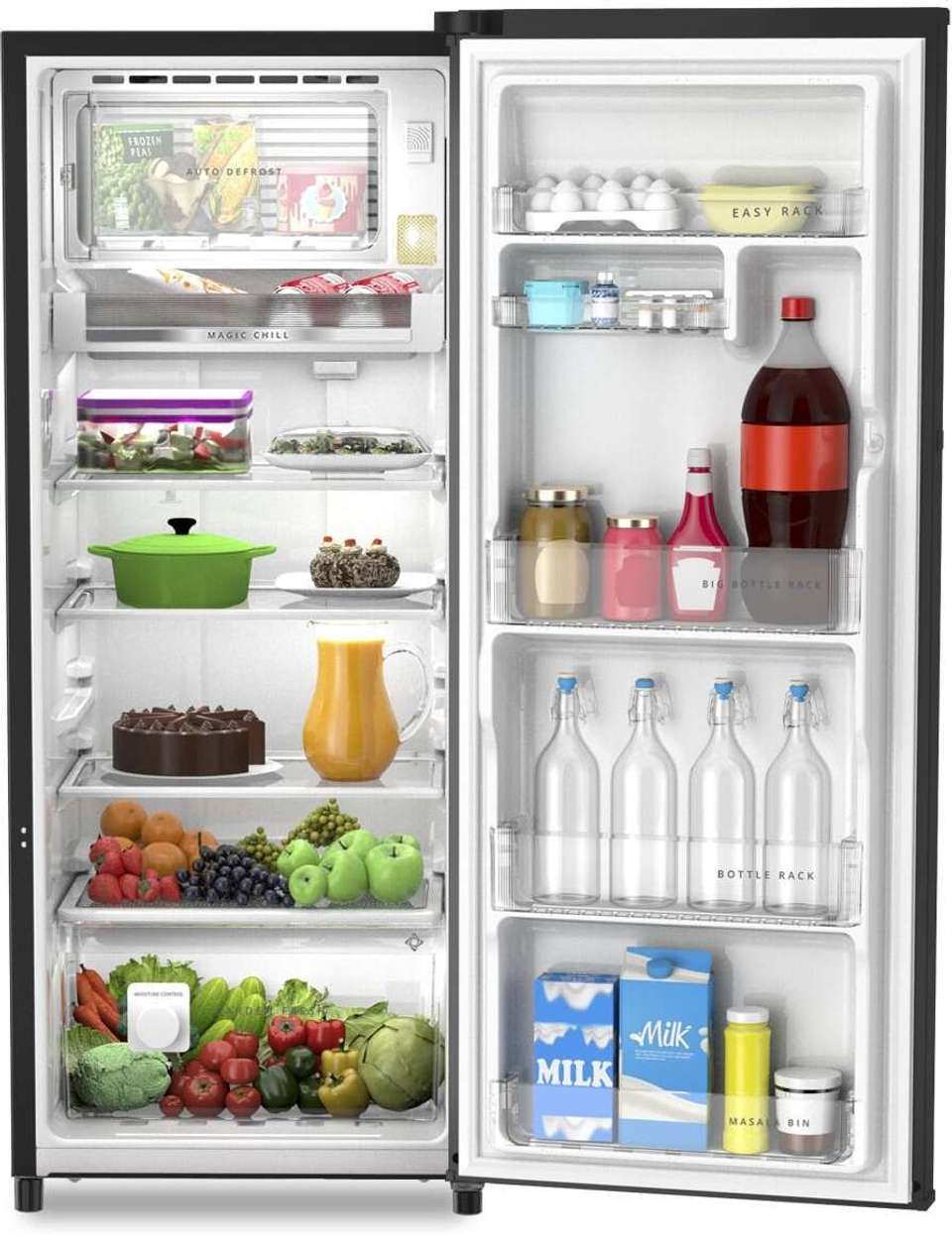 Whirlpool 192 L Direct Cool Single Door 3 Star Refrigerator with Auto ...