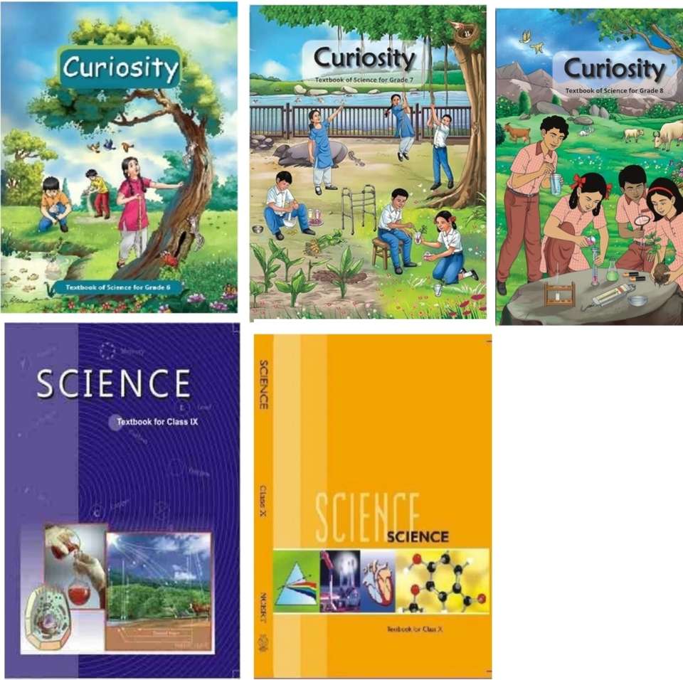 Ncert Science Class 6-10 English Medium 2025 Edition: Buy Ncert Science ...