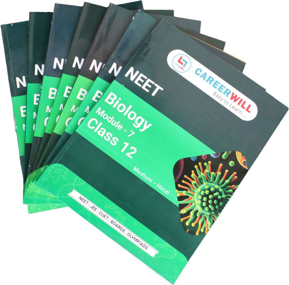 Careerwill NEET Study Module Set (English Medium) | Complete Syllabus ...