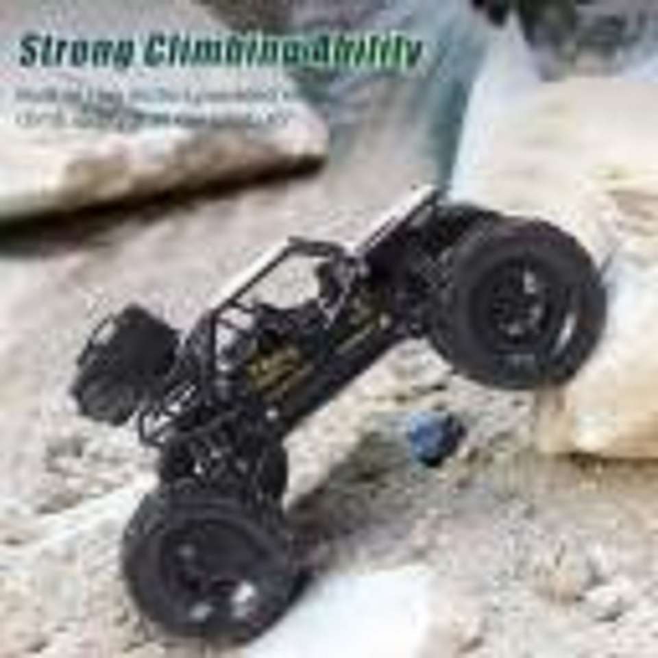 Amaflip Remote Control Metal Rock Crawler monster Car with Smoke mist ...