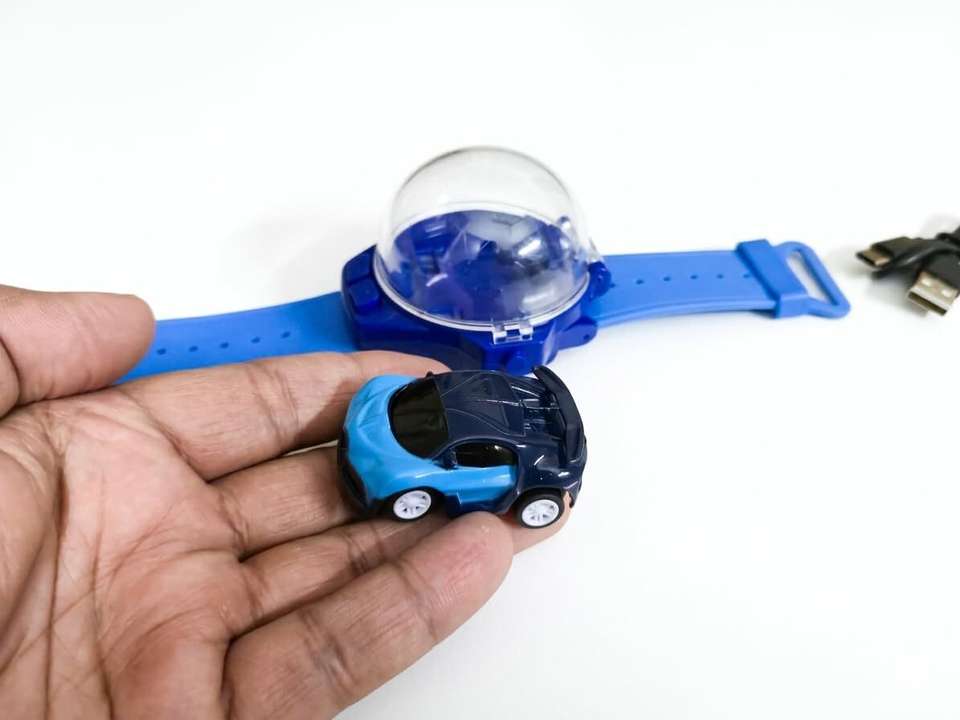 Ragiluxe USB Rechargeable RC Watch Car Toy Mini Remote Control Racing ...