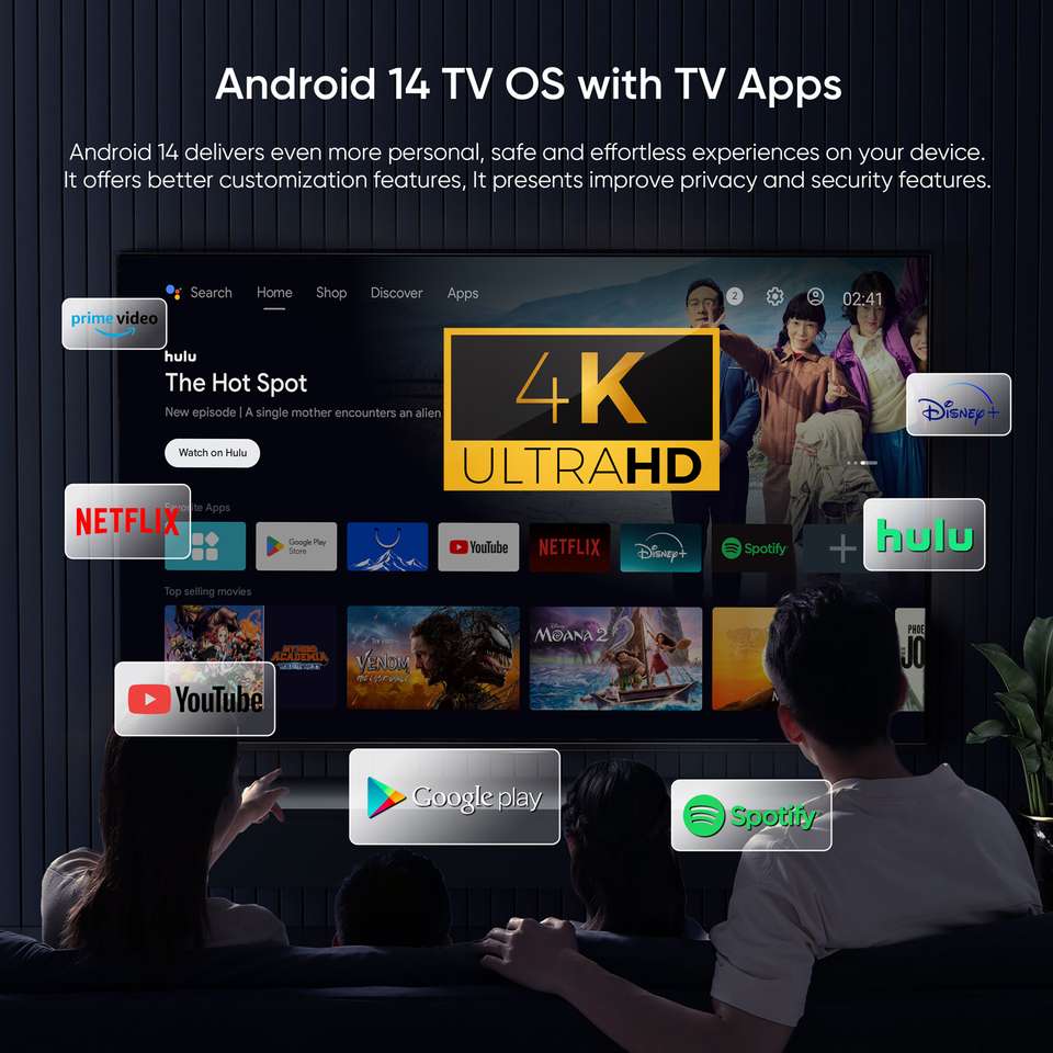 MOBIZAC OTT Box Smart Android TV Box with 4GB RAM+32GB ROM Built-in ...