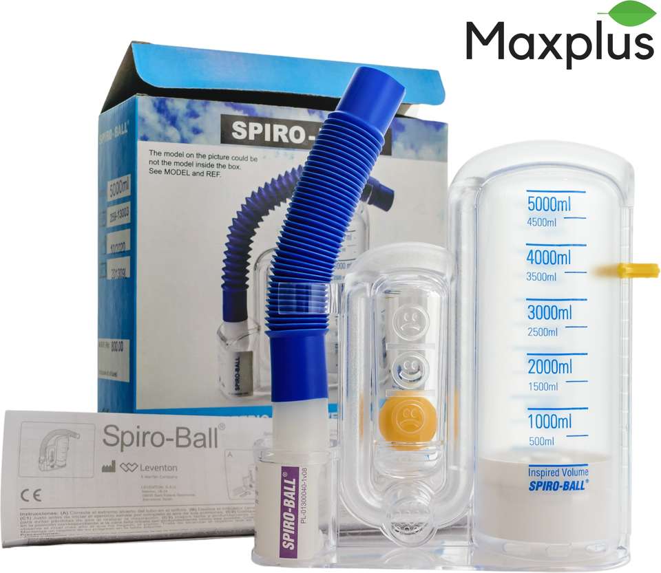 Max Plus | LEVENTON | SPIRO-BALL® | Volumetric Incentive Spirometer ...