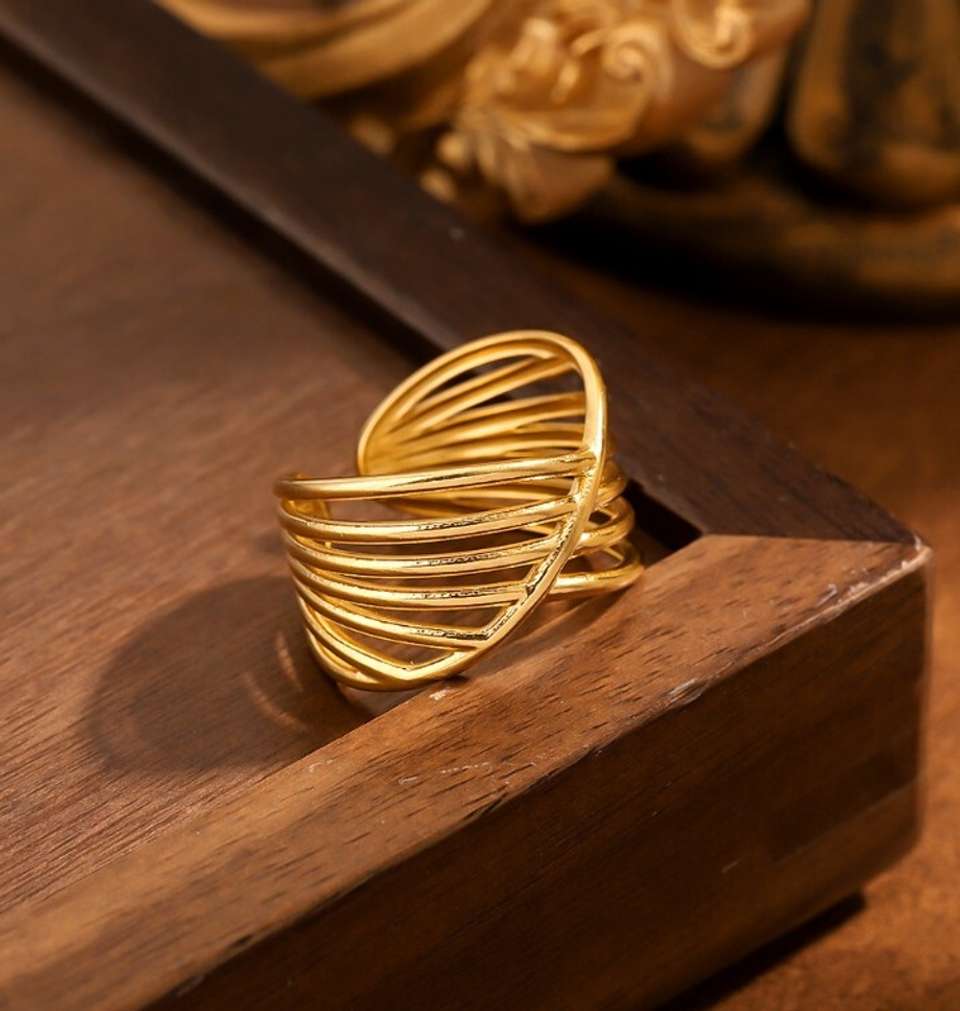 BLINGEE Rings for Women Girls Anti Tarnish Waterproof w/ Box Daily Wear ...