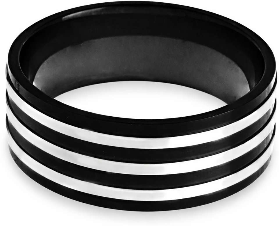 vien Tungsten, Stainless Steel Sterling Silver Plated Ring Price in ...