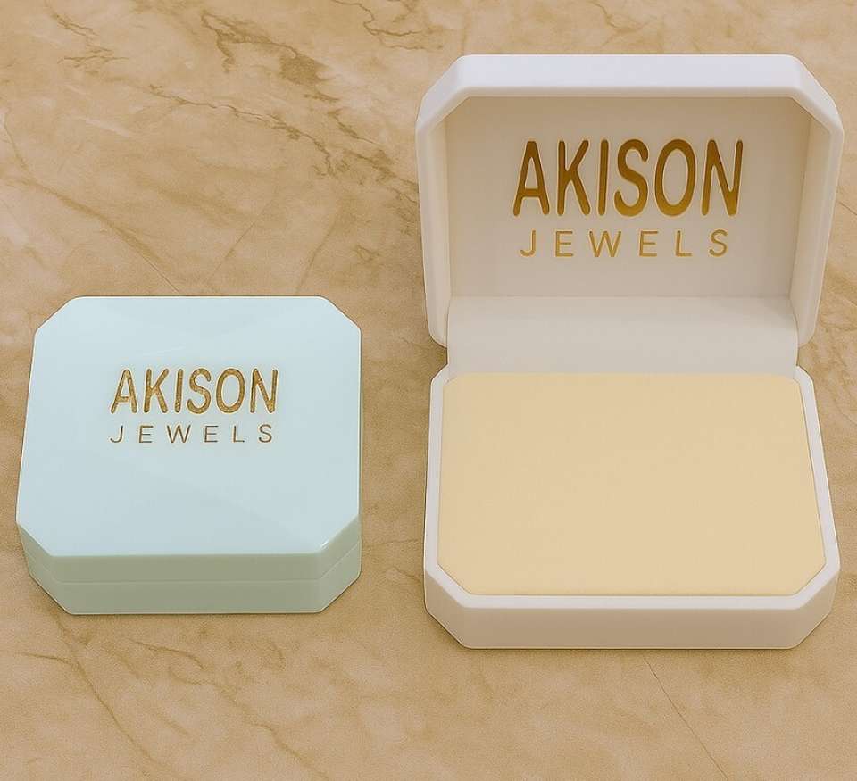 AKISON JEWELS Rings for Women Girls Anti Tarnish Waterproof w/ Box ...