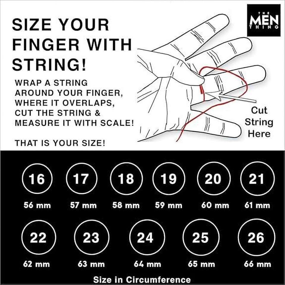 THE MEN THING ring Stainless Steel Ring Price in India - Buy THE MEN ...