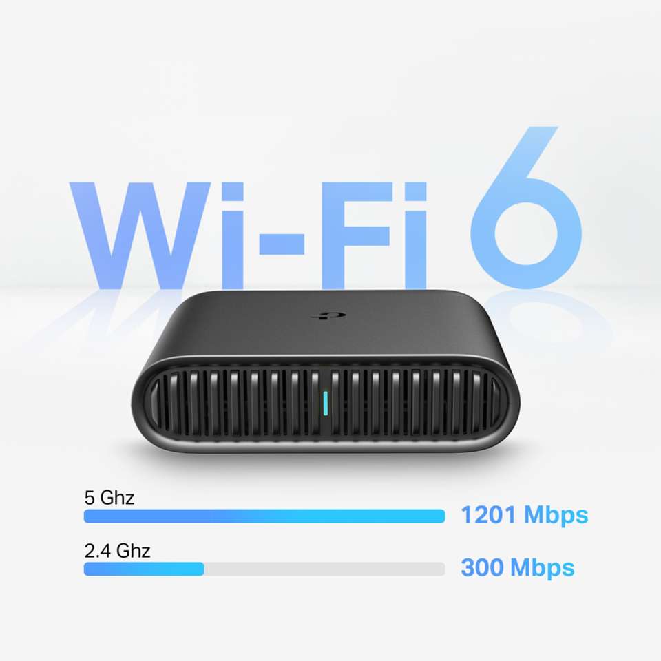 TP-Link TL-WR1502X 1500 Mbps Wi-Fi 6 Gigabit Portable Travel Router ...