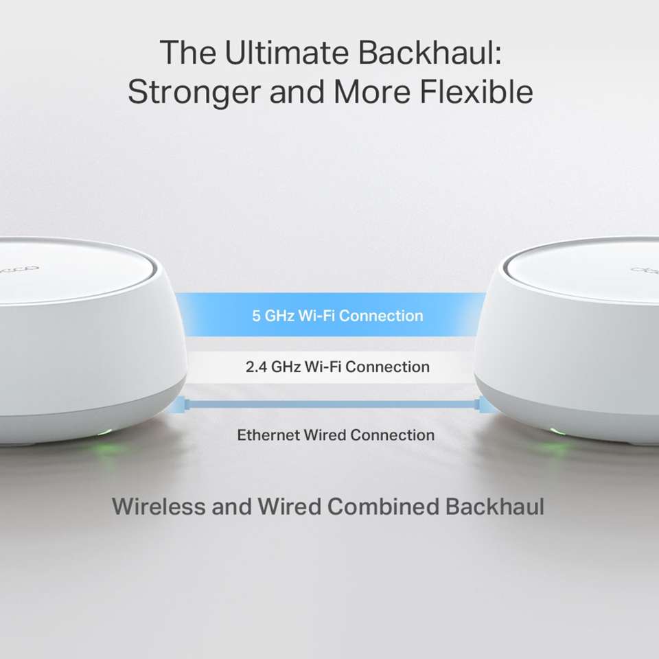 TP-Link Deco BE25(3-pack) BE5000 Whole Home Mesh WiFi 7 System Mesh ...
