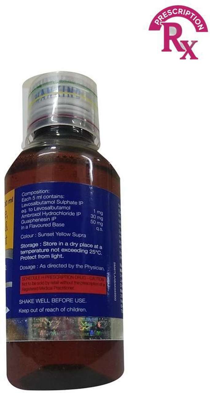 Asthakind LS (Cola Flavour) Sugar Free Expectorant (100 ml) Price in ...