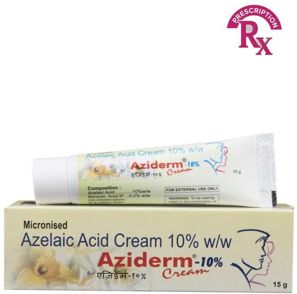 Aziderm 10 % Cream (15 gm) Price in India - Buy Aziderm 10 % Cream (15 ...