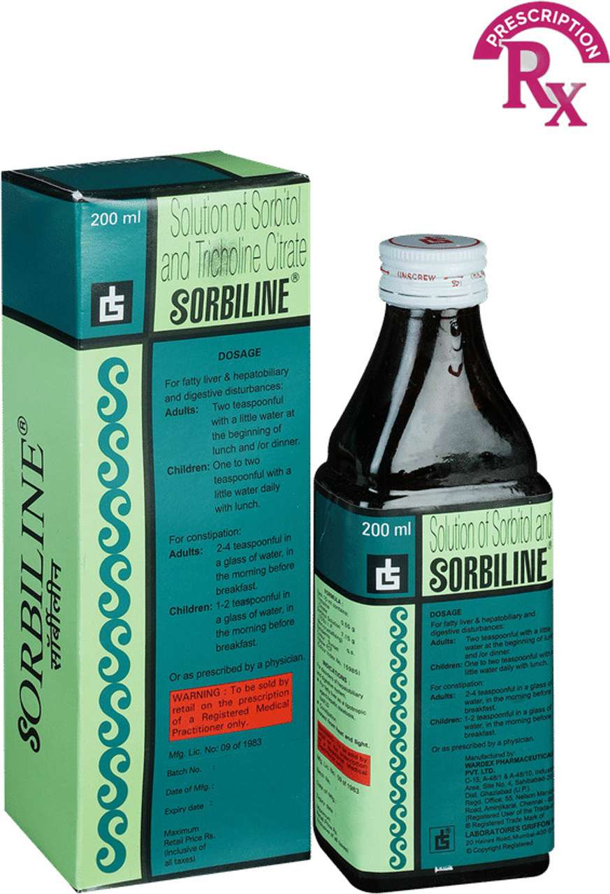 Sorbiline Syrup (200 ml) Price in India - Buy Sorbiline Syrup (200 ml ...