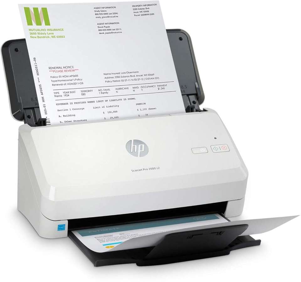 HP ScanJet Pro 2000 s2 Sheet-feed Scanner ScanJet Pro 2000 s2 Scanner ...