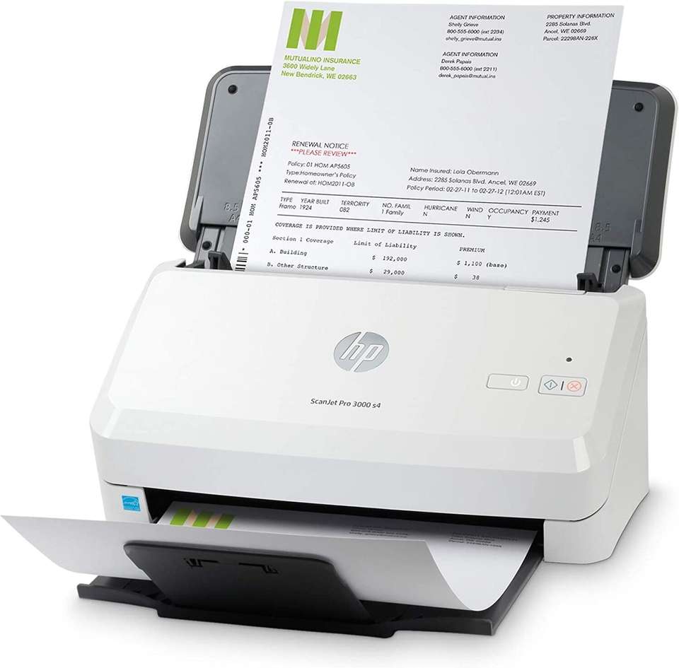 HP 3000S4 ScanJet Pro 3000 s4 Sheet-feed Scanner - HP : Flipkart.com