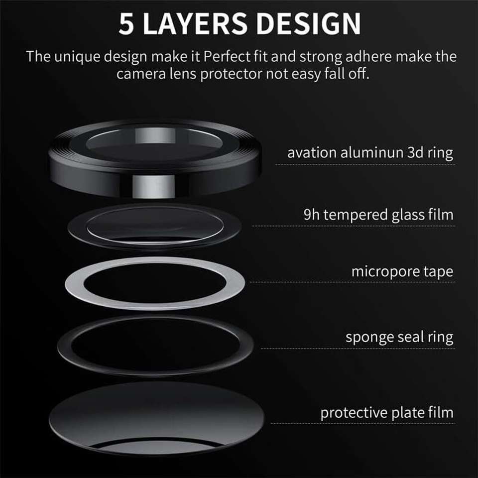 TELESHIELD Back Camera Lens Glass Protector for OPPO A6X 5G SILVER ...