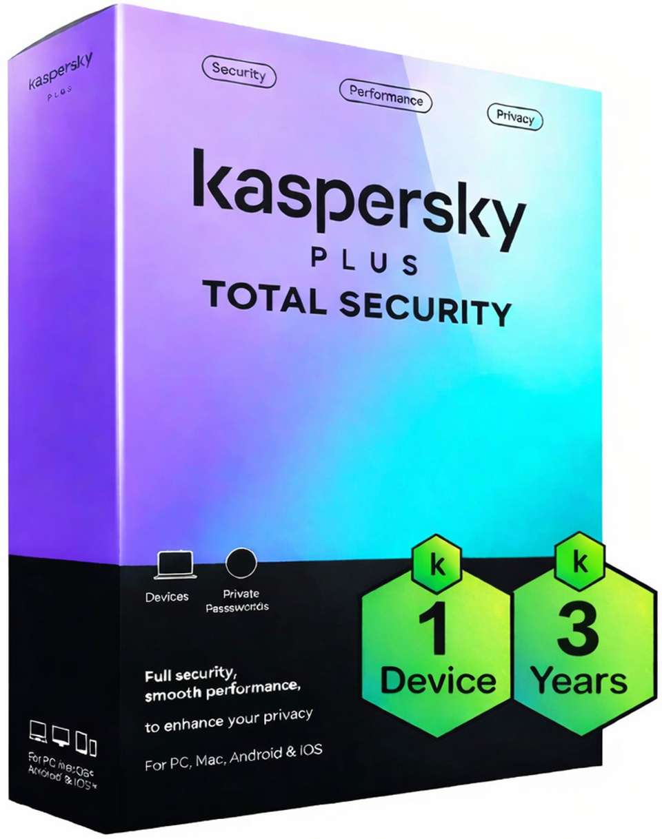 Kaspersky Total Security 1 User 3 Years - Buy Kaspersky Total Security ...