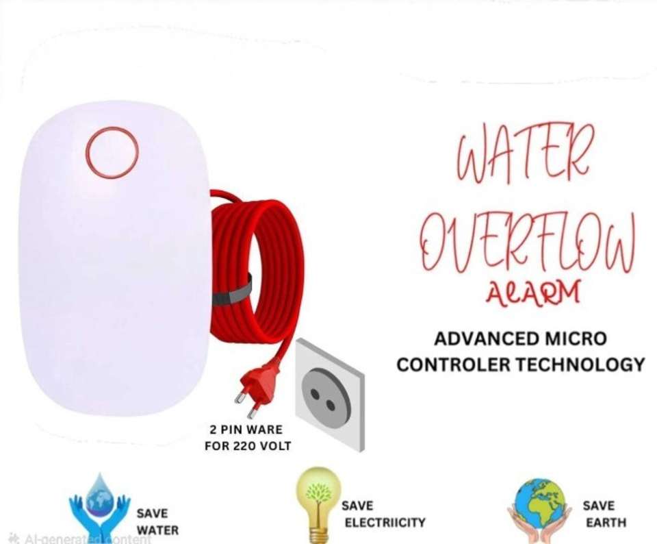 V3Squared Water Tank Overflow Alarm Siren with Voice Sound, Wired ...