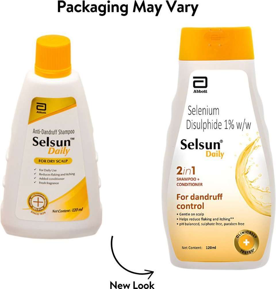 Selsun Daily 2-in-1 Shampoo+Conditioner - Price in India, Buy Selsun ...