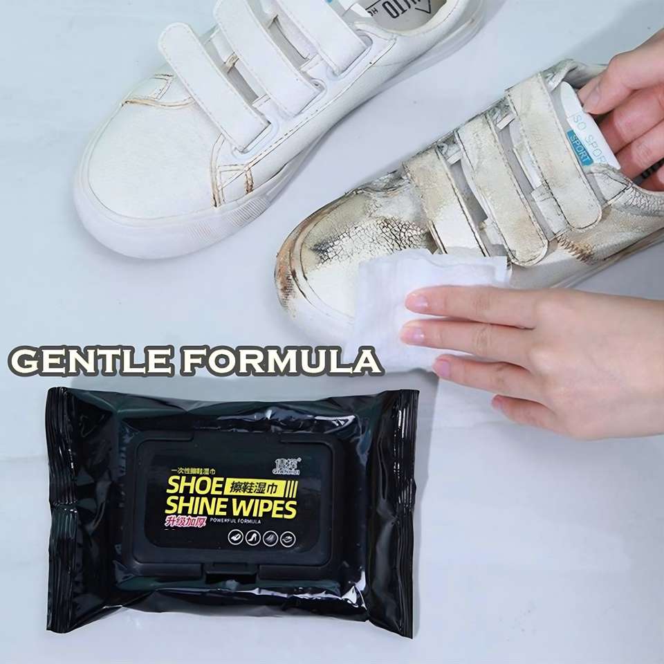 MINDKING Wipes Shoe Wipes 1 Pack of 80 Pcs Instant Sneaker Cleaner Shoe ...