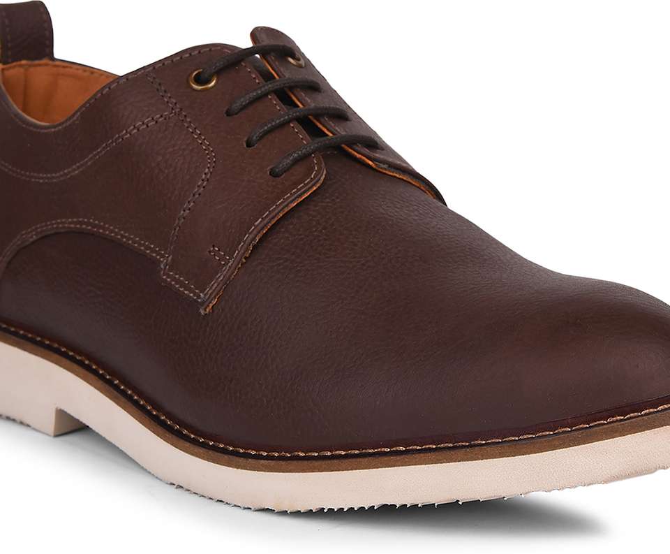 HUSH PUPPIES Men's Casual Derby Shoes - Brown - ( 6 UK ) Casuals For ...