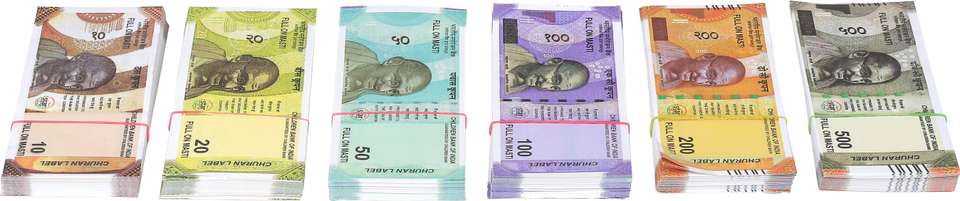 Velinor Indian Rupees Duplicate Money Fake Currency Notes Dummy Rupee ...