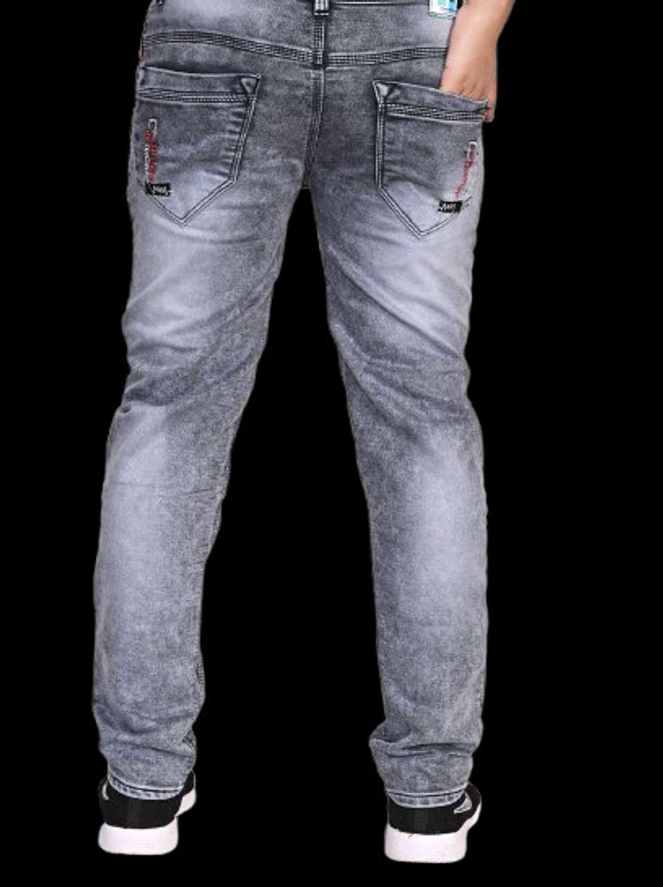 SK Fashion Slim Men Grey Jeans - Buy SK Fashion Slim Men Grey Jeans ...