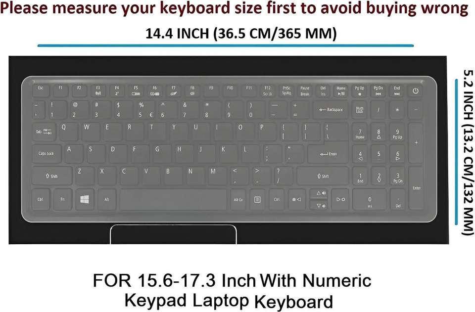 JNKZR Universal Silicone Protector for 15.6-inch (Pack Of 1) Laptop ...