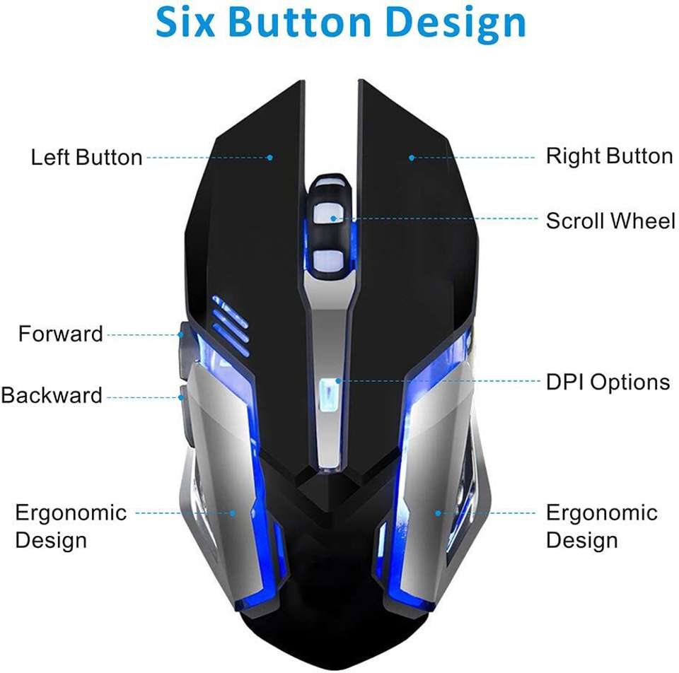 ENTWINO G5 TRANSFORMER Wired Optical Gaming Mouse Wired Ambidextrous ...