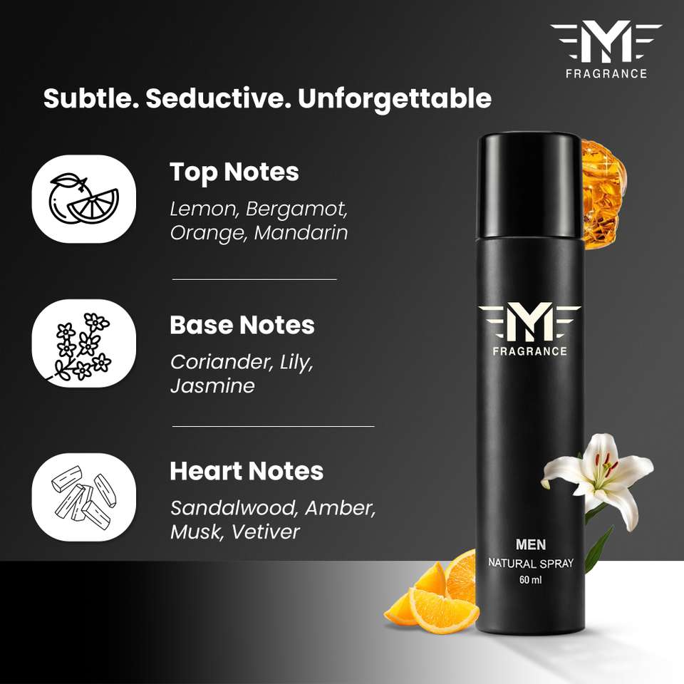 Buy My Fragrance Natural Perfume Spray | No Gas, Everyday, Fresh Long ...
