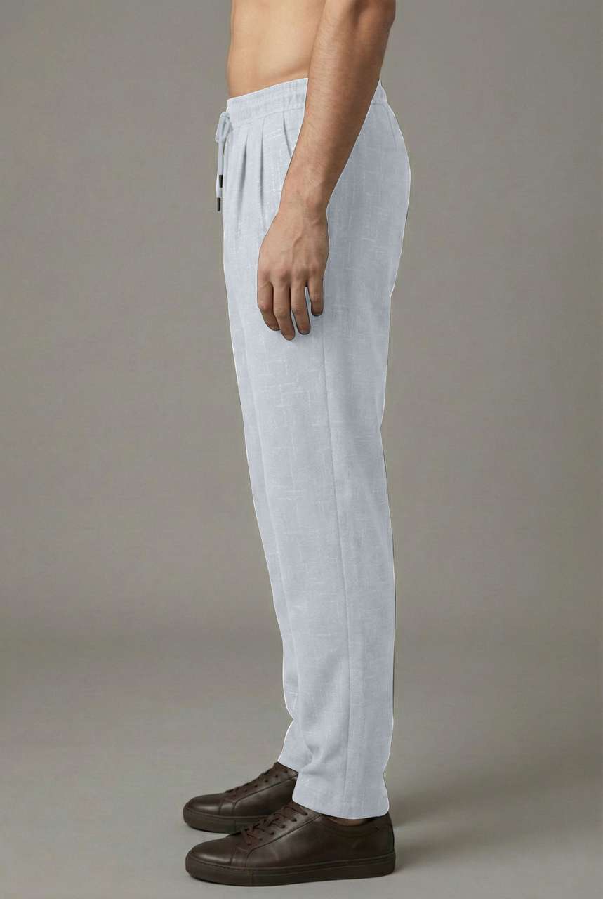INDICLUB Self Design Men Silver Track Pants - Buy INDICLUB Self Design ...