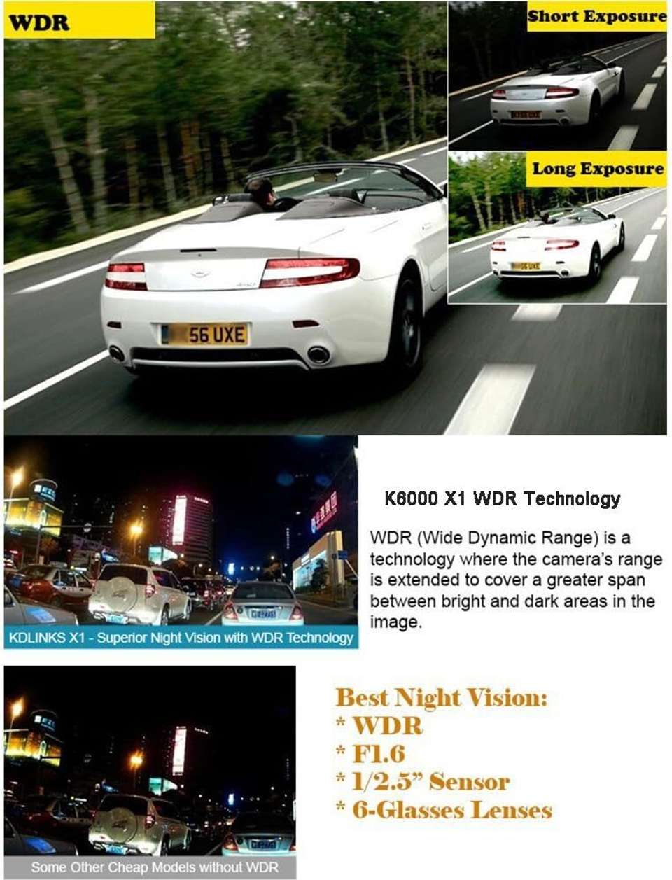 Vinni 2025 HD Portable DVR CCTV with 2.5 TFT LCD Screen Vehicle Audio ...