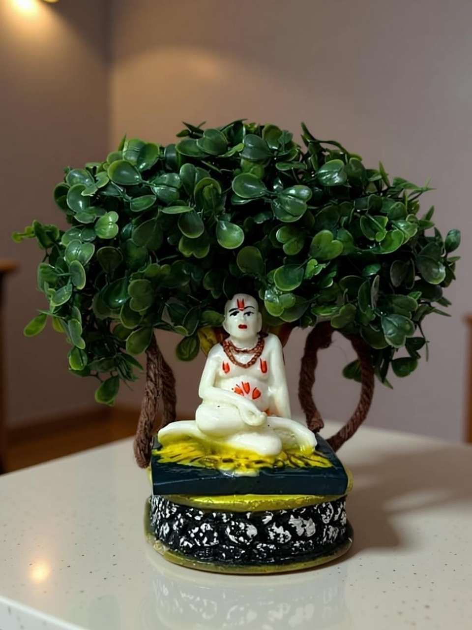 Tagon Shree Swami Samarth 5.5 inch Murti with Tree Spiritual Idol ...