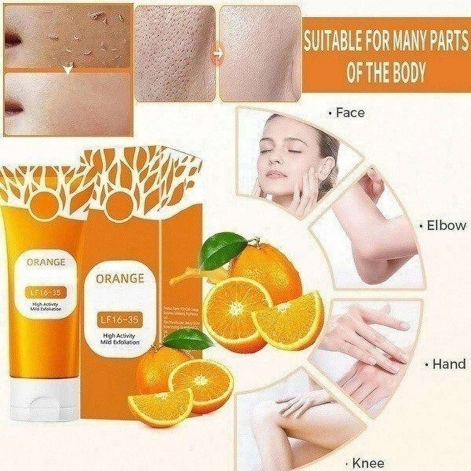 CHITROSE Active Orange Enzyme Face Exfoliator Smooths & Brightens Price ...