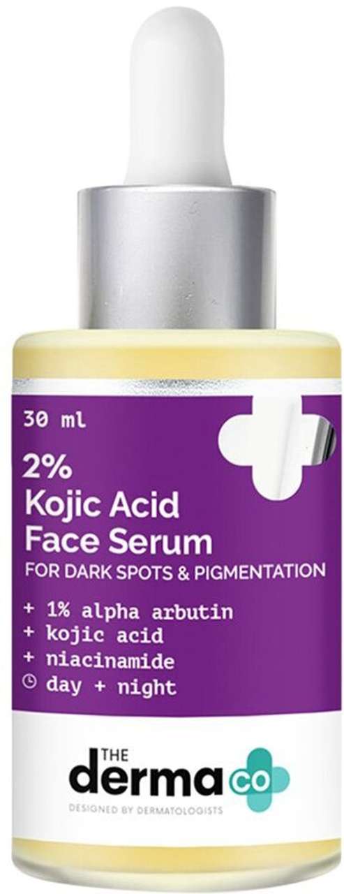 The Derma Co 2% Kojic Acid Face Serum with 1% Alpha Arbutin ...