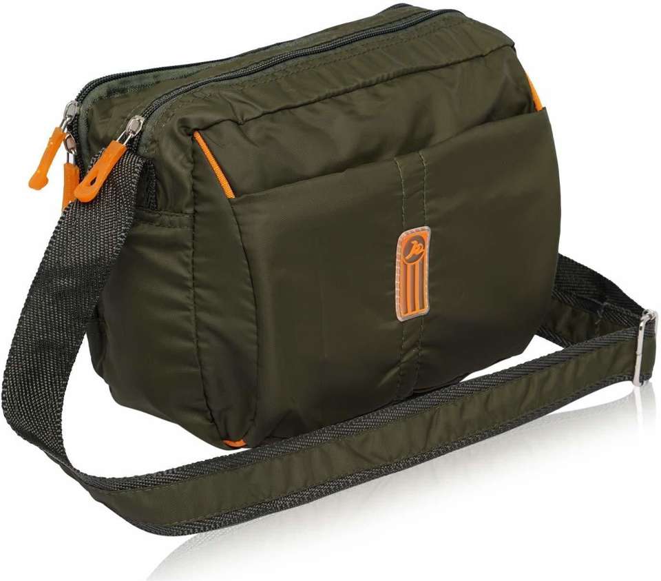 Zouki Green Sling Bag Sling bag Olive Green - Price in India | Flipkart.com
