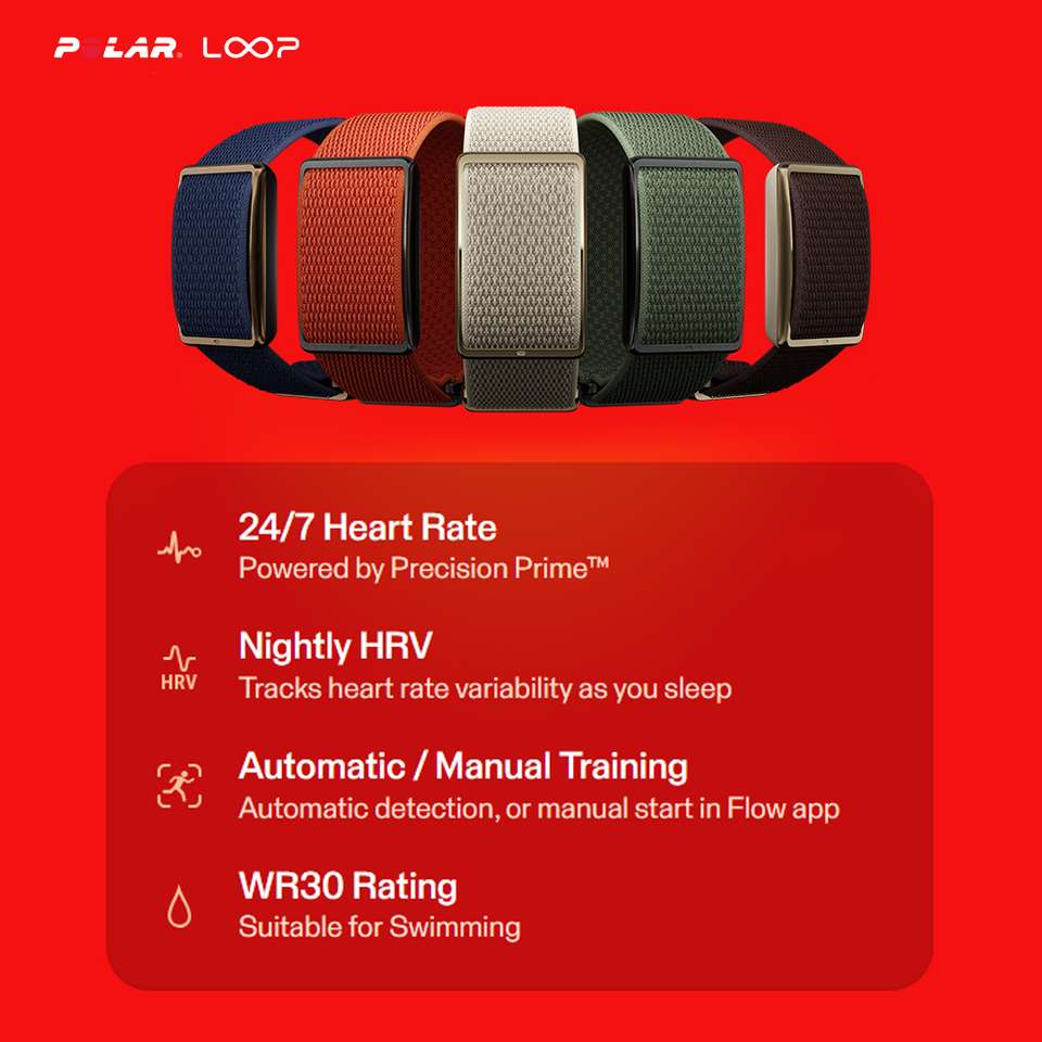 Polar LOOP Gen 2 Health Tracker-Heart Rate, Sleep&Activity No ...