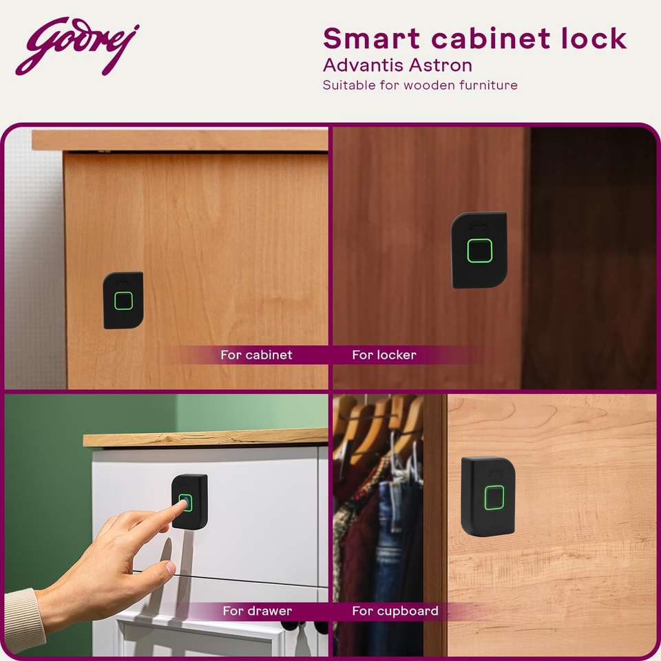 Godrej Locks Godrej Smart Cabinet Lock Smart Door Lock Price in India ...