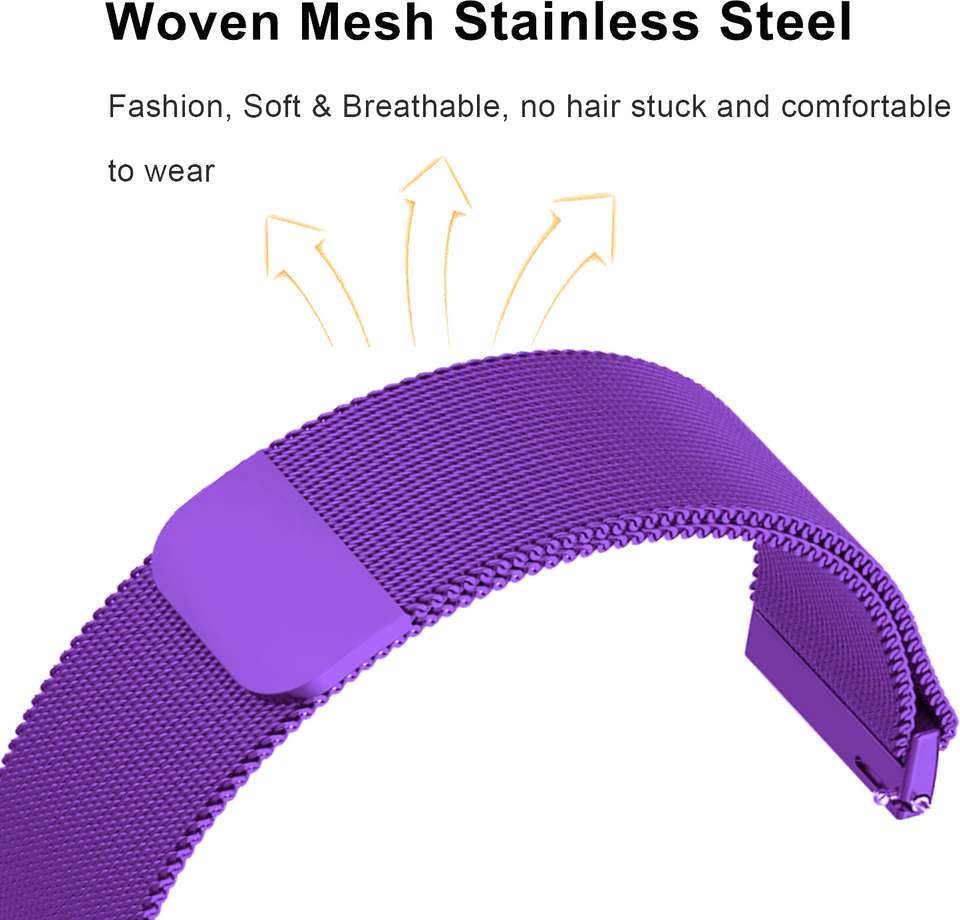 ACM WSM4M22PU5114 Watch Strap Magnetic Belt 22mm for Boat Valour Watch ...
