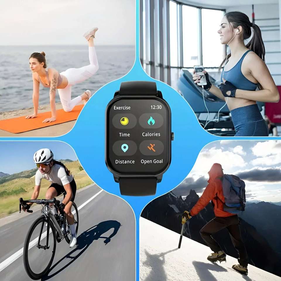 Melbon H9 2.01 AMOLED Display, Health Monitoring, Fitness, 100+ Sports ...