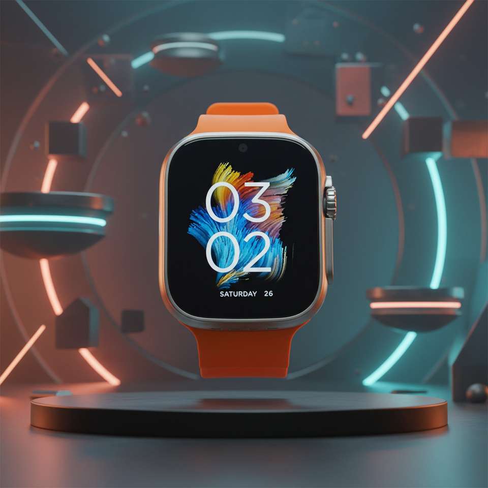 SOFTLINE 5G Android Watch with 5MP Rear Camera and Google Assistant ...