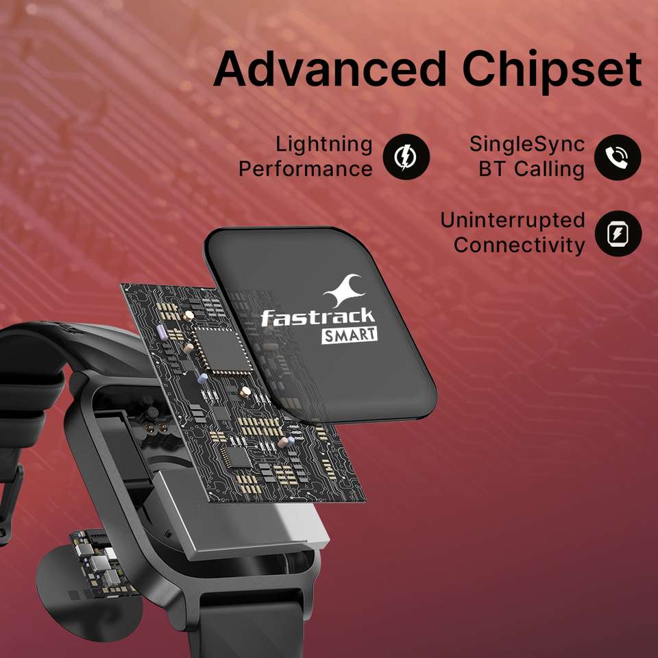 Fastrack Revoltt FS1-1.83''|BT Calling|Fast Charge|110+ Sports Mode|200 ...