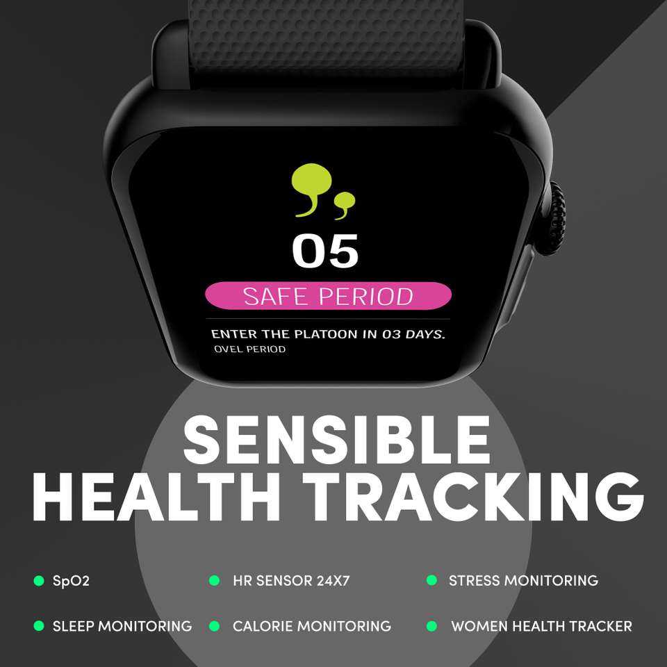 SENS EDYSON 3 with 1.8 Display, BT Calling, AI Voice Assistant & 150 ...
