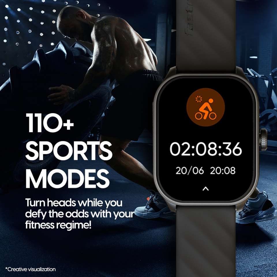 Fastrack FS1 Pro|World's First,1.96" Super AMOLED|Highest Resolution|BT ...