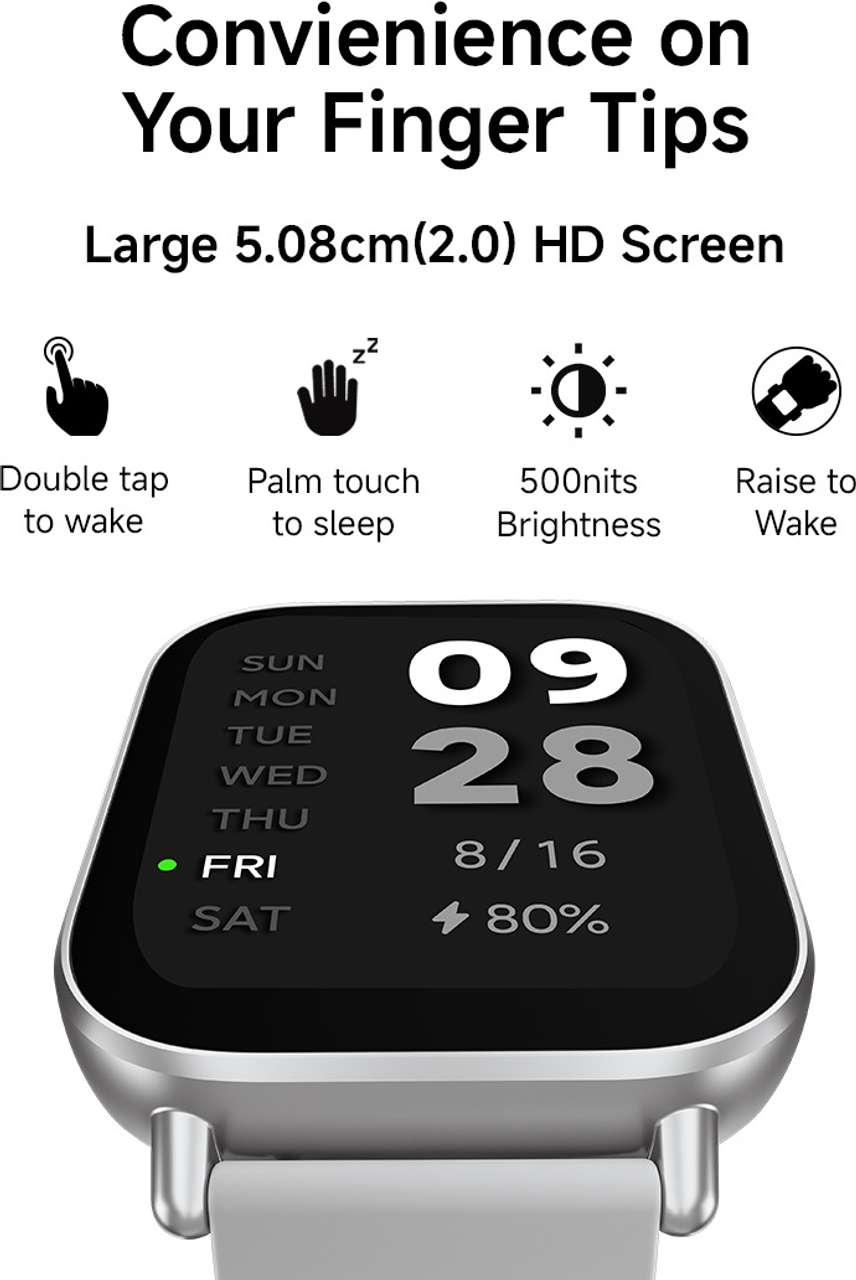 REDMI Watch 5 Active BT Calling 3 mic,2"HD Screen,18 days battery ...